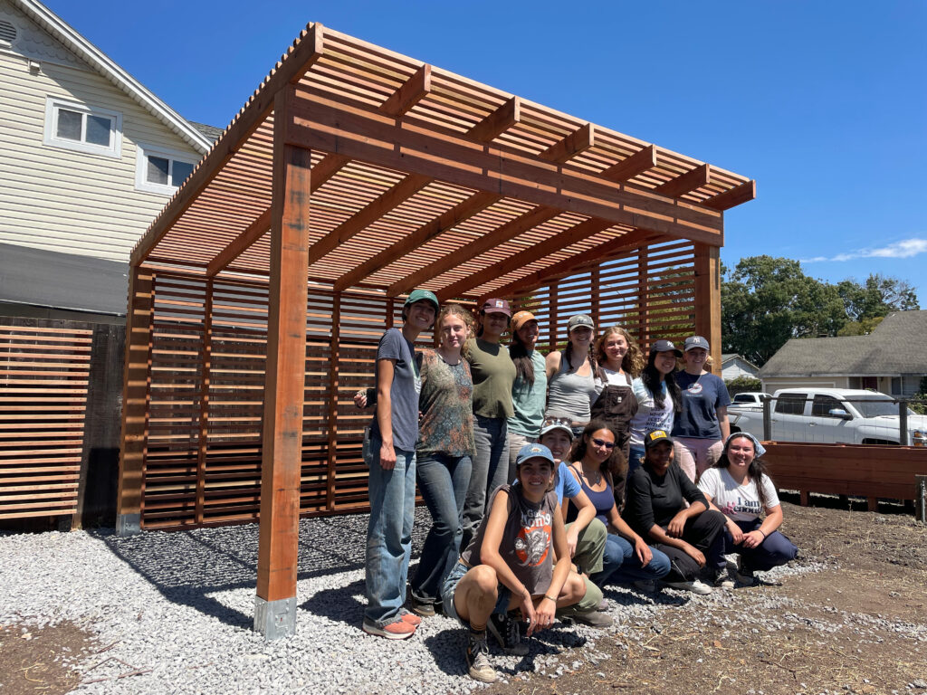 Slatted Shade House – Girls Garage